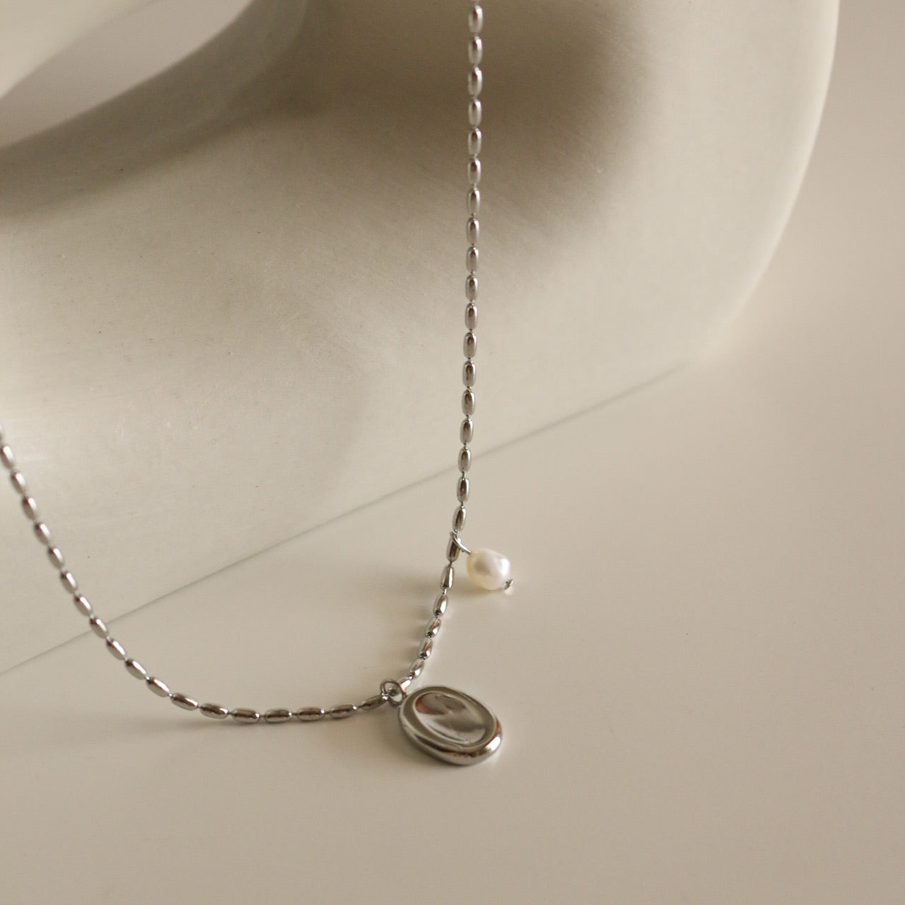 Indigo Necklace (Silver)